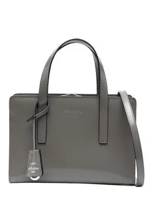 Prada Re-edition 1995 Mini Brushed Leather Bag - Gray