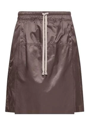 Moncler MONCLER X RICK OWENS Brown Polyester Drawstring Shorts Brown