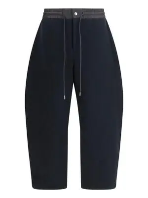 Sacai Cotton Sweatpants - Black
