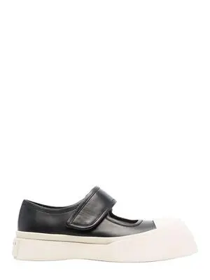 Marni MARNI Mary Jane Sneakers With Velcro Fastening Black