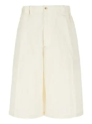 WILLY CHAVARRIA Cotton Blend Wide Leg Shorts - Multicolor