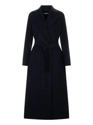 Max Mara Wool Long Coat - Multicolor