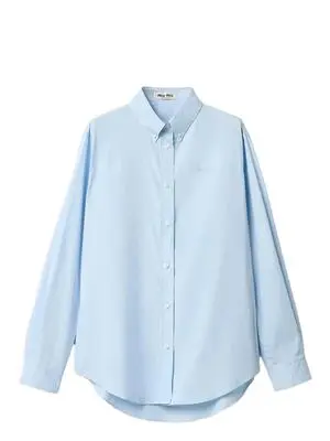Miu Miu Popeline Shirt - Multicolor
