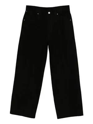 LEMAIRE Straight-leg Five-pocket Jeans - Black
