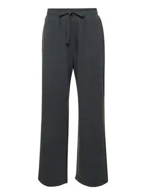 Dolce & Gabbana Grey Joggers In Cotton - Multicolor