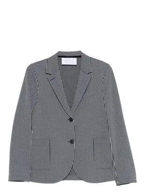 Harris Wharf London HARRIS WHARF LONDON Cotton Blend Striped Blazer Multicolor