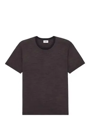 Saint Laurent Saint Laurent Men Crew-Neck T-Shirt Multicolor