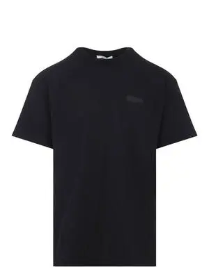 Givenchy Paris Gros Grain Cotton T-shirt - Black