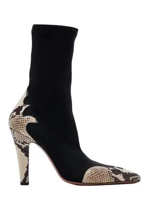 PARIS TEXAS PARIS TEXAS Belle Snakeskin-Effect Ankle Boots