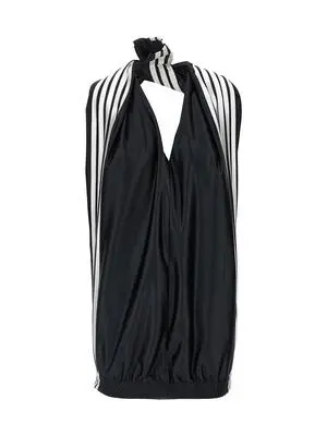 Balenciaga Tracksuit' Sleeveless Mini Dress With Contrast Details - Multicolor
