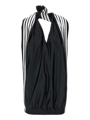 Balenciaga BALENCIAGA 'Tracksuit' Sleeveless Mini Dress With Contrast Details Multicolor