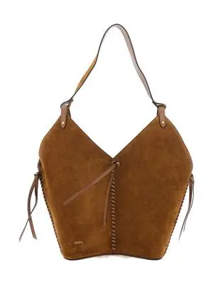 Isabel Marant Étoile Suede Shoulder Bag - Brown