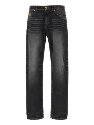 Versace Medusa Biggie Jeans - Black
