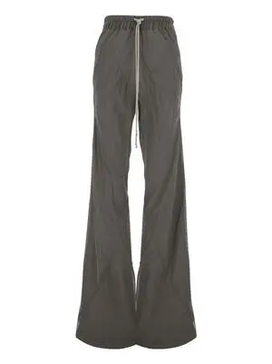 Rick Owens Rick Owens Women Bias Pants With Elastic Waist And Drawstring In Fabric And Silk Blend For Women Multicolor