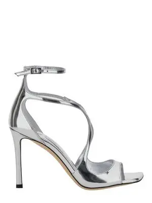 JIMMY CHOO JIMMY CHOO Azia Glitter Leather Sandals