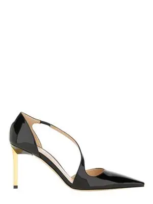 TOM FORD Patent Leather Newton Pumps - Black