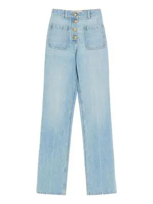 Valentino Garavani Cotton Denim Jeans - Multicolor