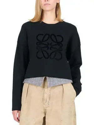 Loewe Anagram Crewneck Sweater - Multicolor