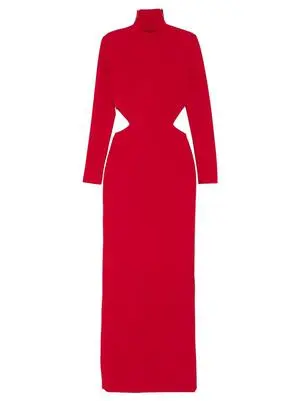 Solace London Wilma Maxi Dress With Cut-out Detail - Multicolor