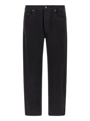 Saint Laurent Mick Straight Leg Jeans - Black