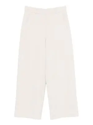Max Mara Cotton Wide-leg Trousers - Multicolor