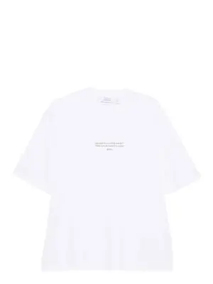 Off-White Statement Cotton Skate T-shirt - White