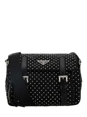 Prada Re-nylon Crossbody Bag - Black