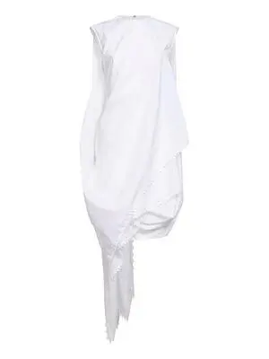 Jacquemus Asymmetrical Layered Mini Dress - Multicolor