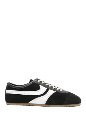 Dries Van Noten Suede Sneakers - Black