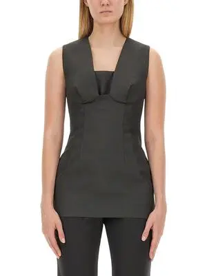 Sportmax Ghisa Top - Gray
