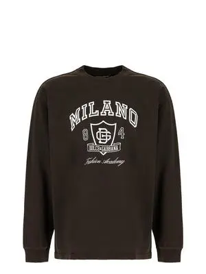 Dolce & Gabbana Milano Fashion Academy Graphic T-shirt - Multicolor