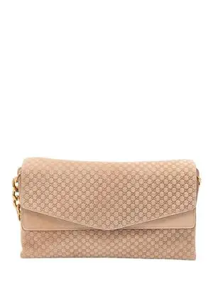 Gucci Gg Monogrammed Calf Leather Handbag - Multicolor