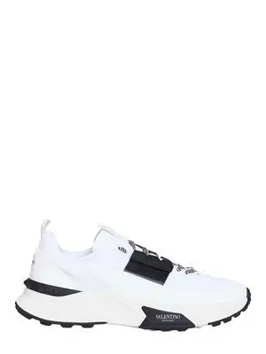 Valentino Garavani White And Black True Act Low-top Sneakers - Multicolor