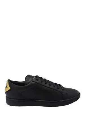 SAINT LAURENT SAINT LAURENT Court Classic SL/01 Sneakers With Snakeskin Detail