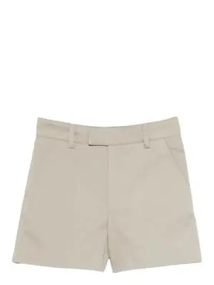 A.p.c. Lili Cotton Blend Shorts - Green