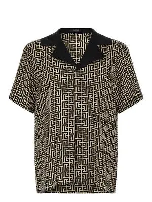 Balmain Monogram Shirt - Multicolor