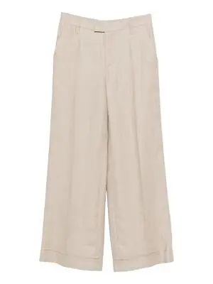 BRUNELLO CUCINELLI BRUNELLO CUCINELLI Linen Wide-Leg Pants