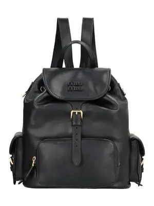 MIU MIU Miu Miu Leather Backpack