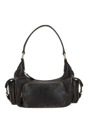 Miu Miu Lamb Skin Bag - Brown