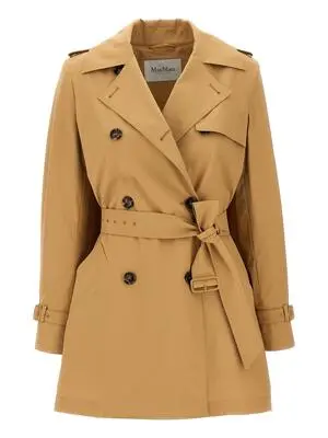 Max Mara Landa Double-breasted Trench Coat - Brown