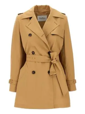 Max Mara Landa Double-breasted Trench Coat - Brown