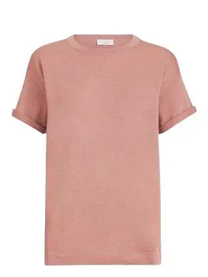 Brunello Cucinelli Cashmere And Silk Lightweight Sweater - Multicolor