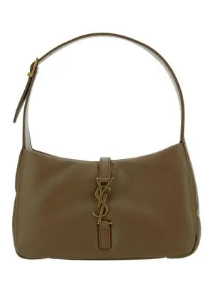 Saint Laurent SAINT LAURENT Le 5 À 7 Padded Leather Shoulder Bag With Logo Detail Multicolor