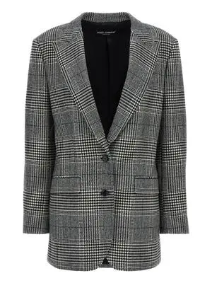 DOLCE & GABBANA DOLCE & GABBANA Pied De Poule Blazer