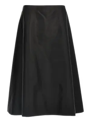 MARNI MARNI Nylon Skirt With Embroidered Logo