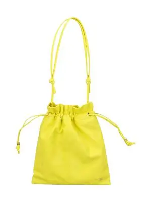 Celine Crystal Pouch Small Leather Bucket Bag - Multicolor