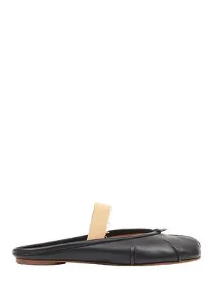 MAISON MARGIELA Tabi Split Toe Leather Pumps - Black