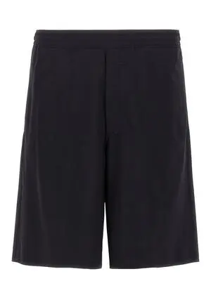Givenchy Tailored Wool Blend Bermuda Shorts - Blue