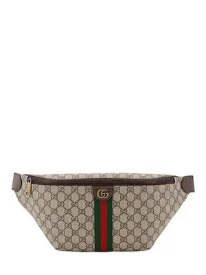 Gucci Ophidia Gg Coated Canvas Belt Bag - Multicolor