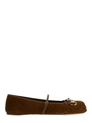 Gucci Horsebit Ballet Flats - Multicolor